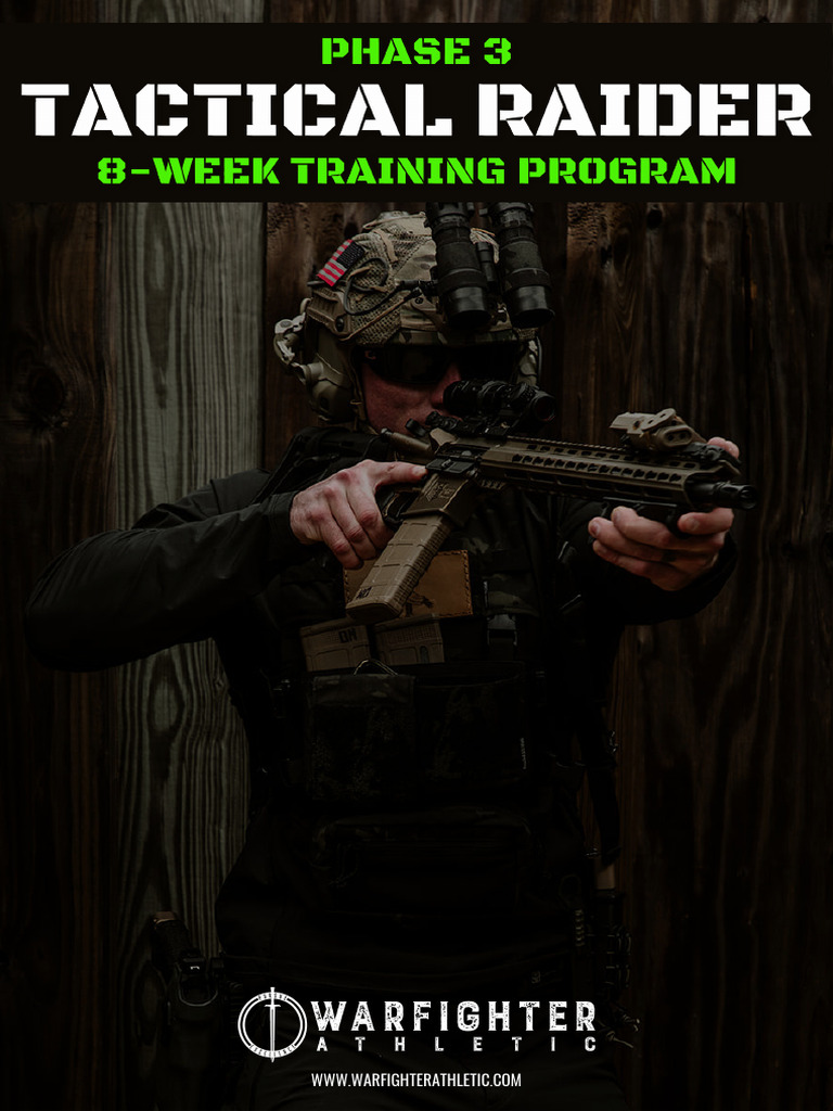 Warfighter Athletic Tactical Raider Program | PDF | Strength Training ...