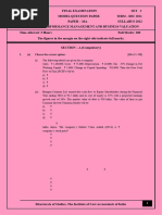 21CS61 Set1 Vtu Model Paper | PDF | Project Management | Agile Software Development