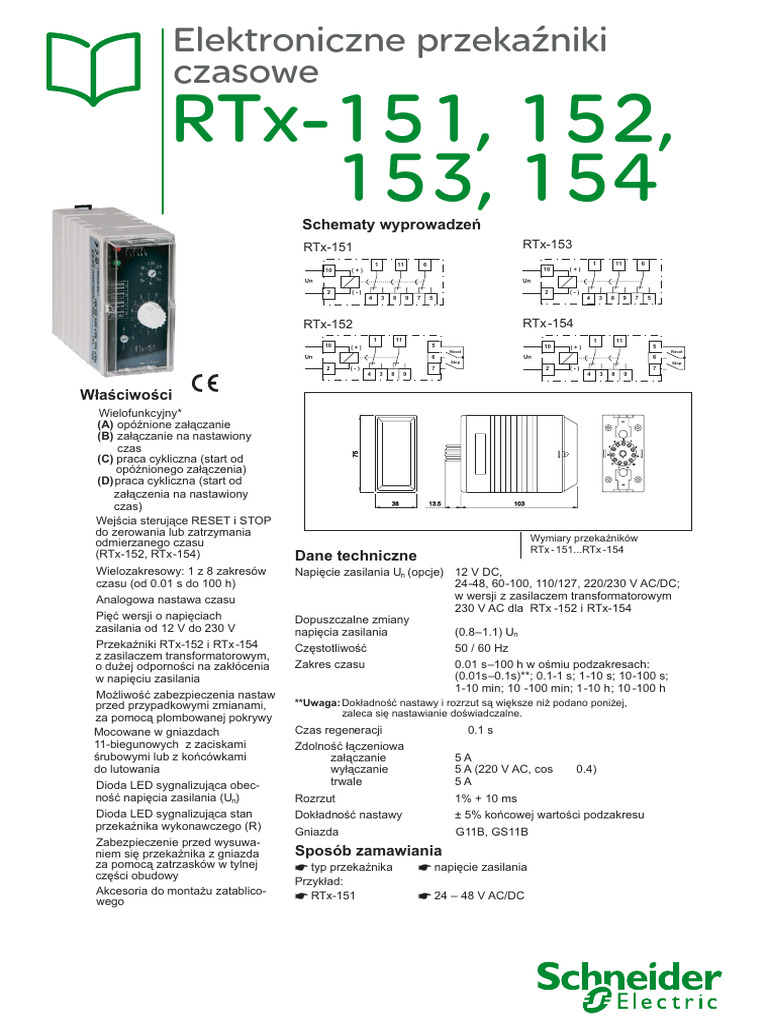 Przekaźnik Czasowy NANGA | PDF