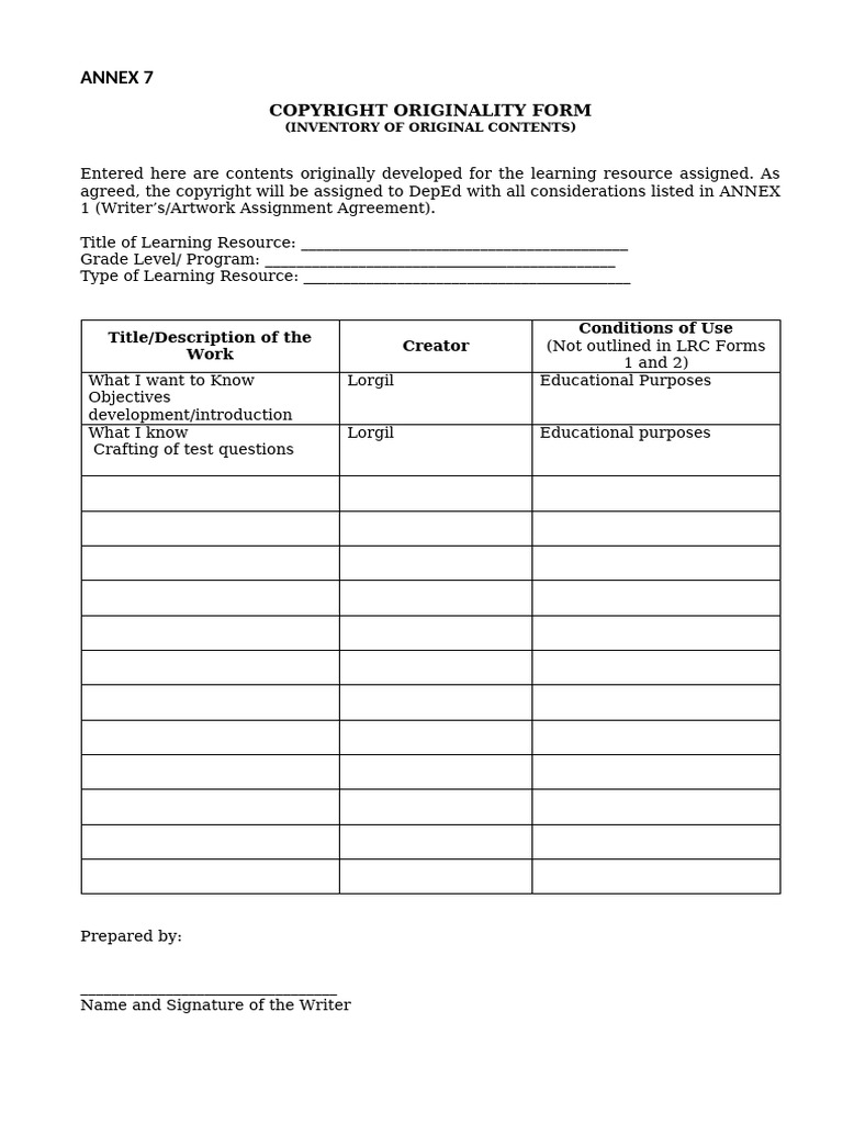 ANNEX-7-COPYRIGHT-ORIGINALITY-FORM | PDF