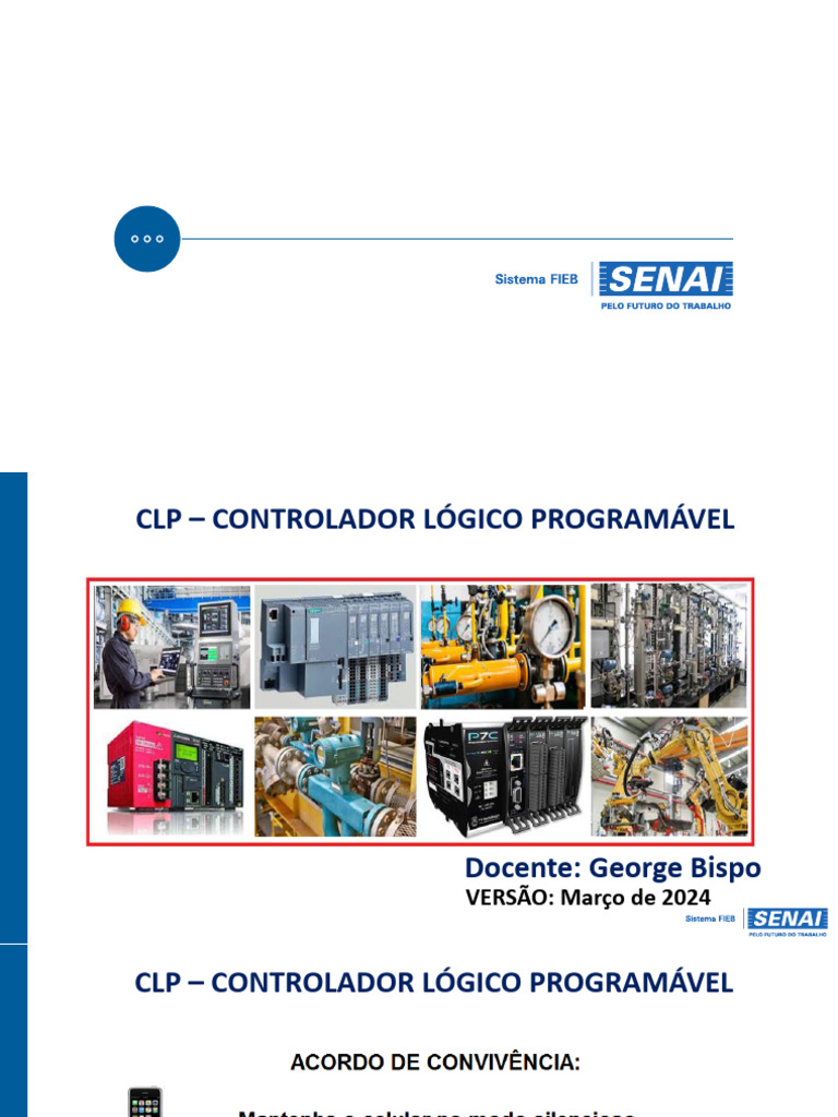 Fundamentos do Controlador Lógico Programável | PDF | Controlador ...