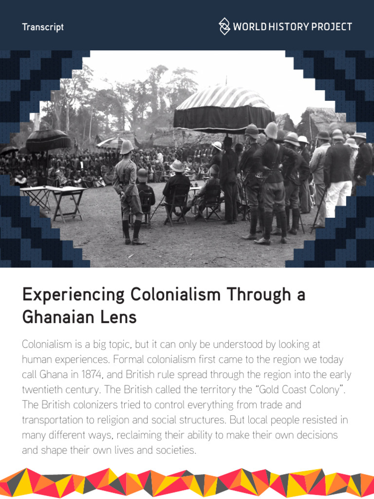 Ghanaian Resistance to Colonial Control | PDF | Truck | Bus