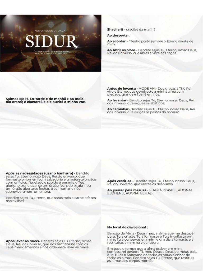 Sidur Ora | PDF
