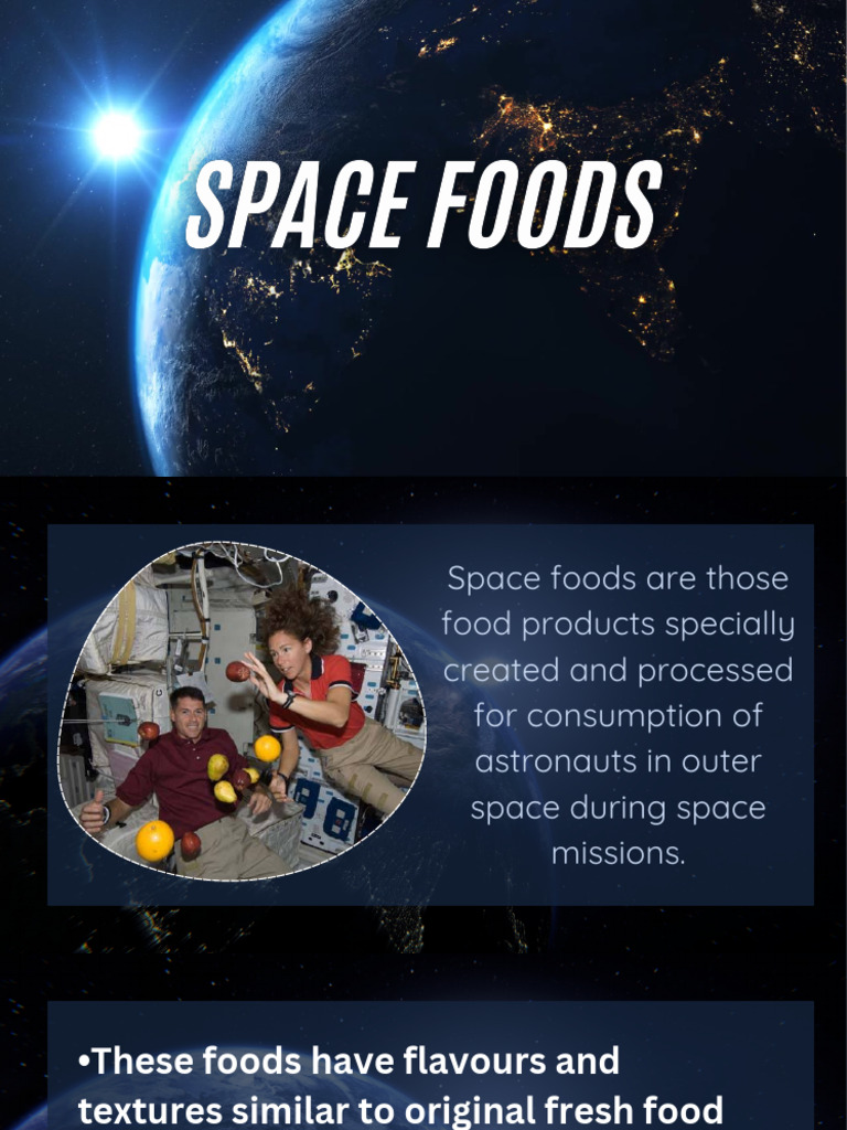Space Foods | PDF | Spaceflight | Astronautics