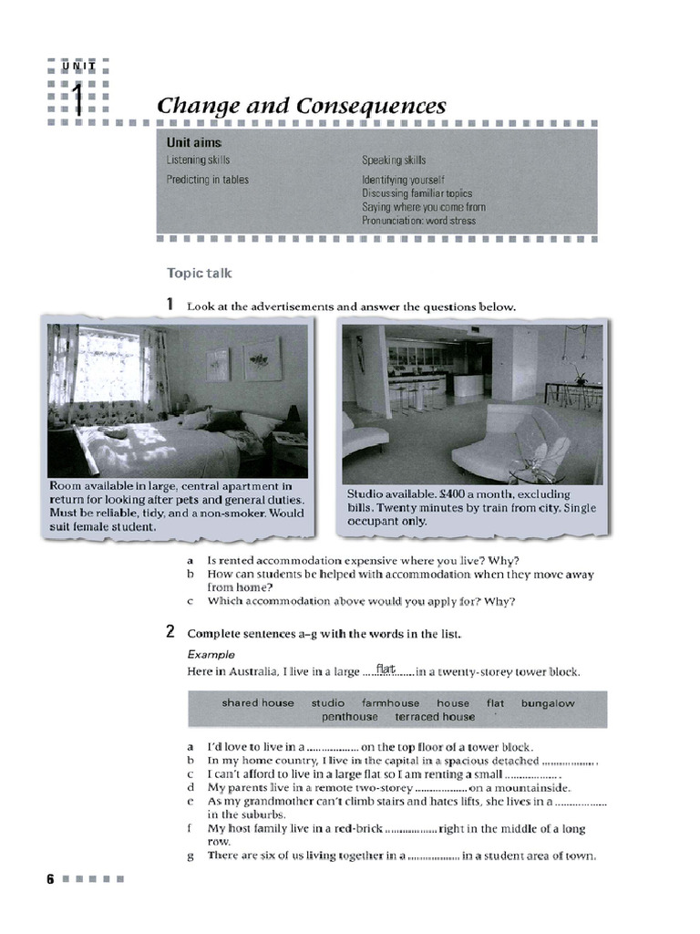 Listening & Speaking Unit 1.docx - 20240906 - 122111 - 0000 | PDF