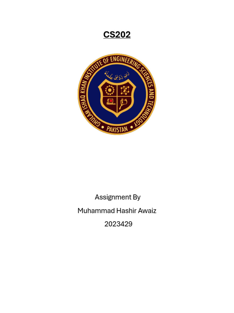 CS202 A Assignment 3 | PDF | Computer Network | Network Interface ...