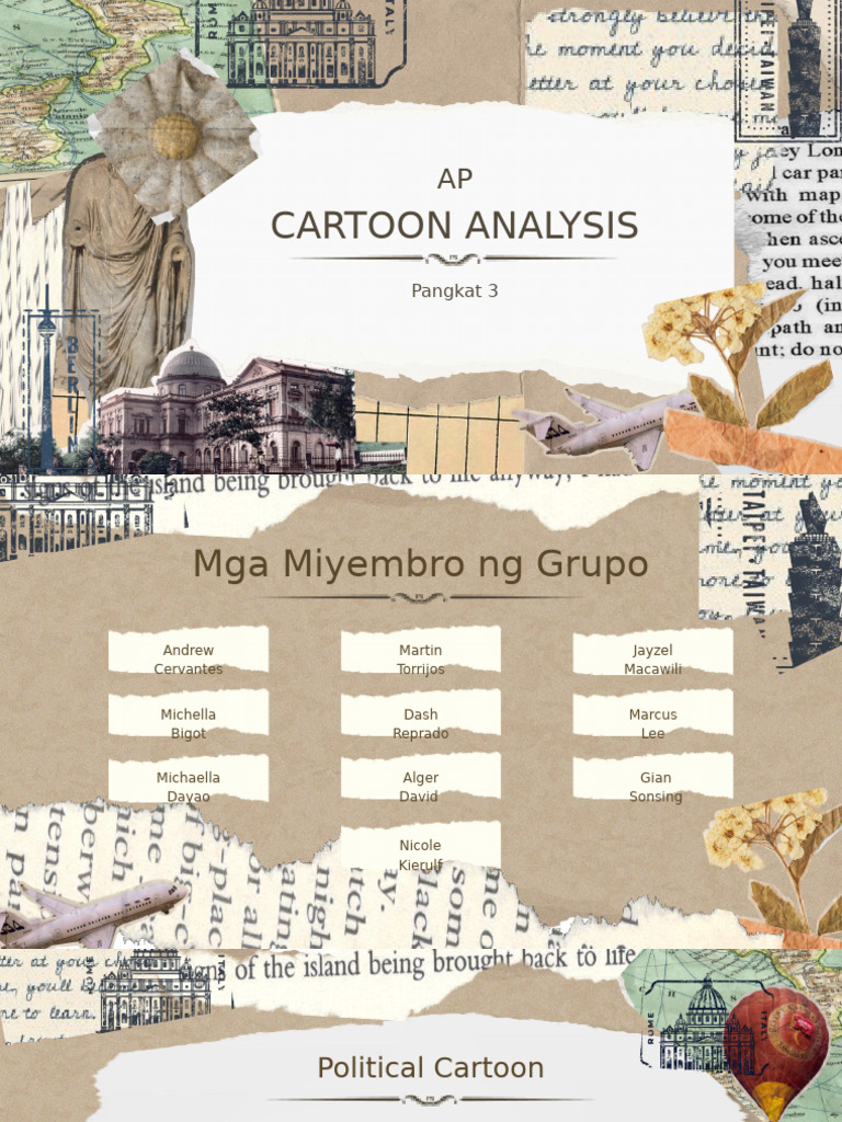 AP Cartoon Analysis | PDF