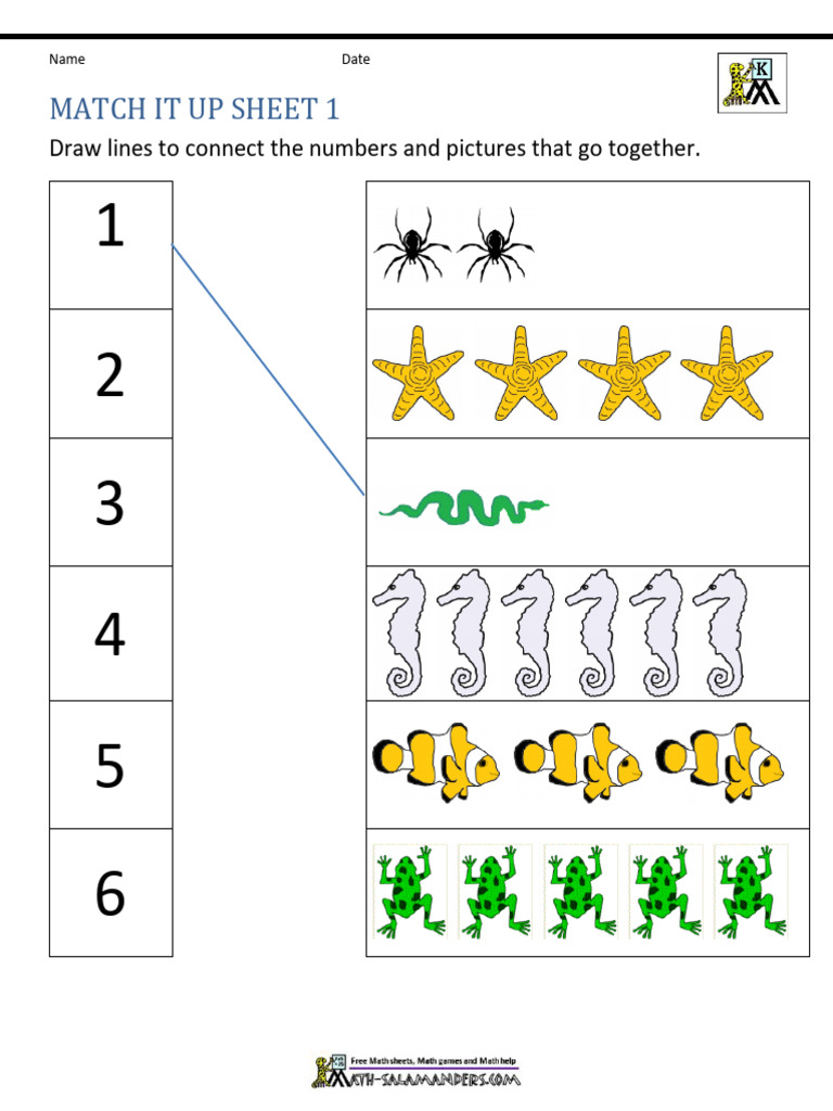 Match It Up 1 | PDF