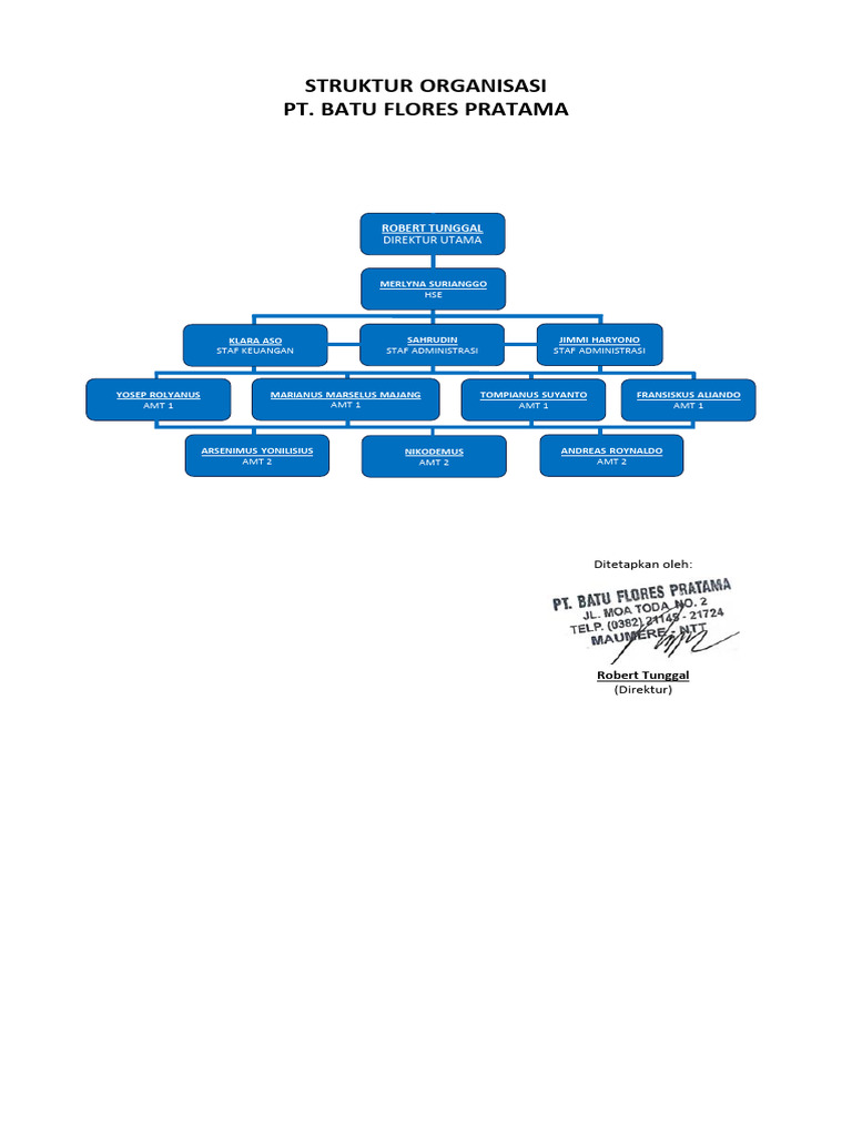 Struktur_Organisasi | PDF