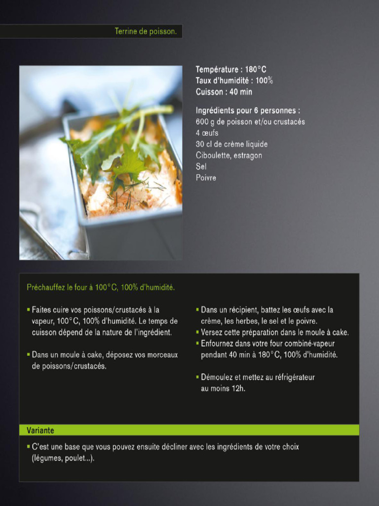 Terrine de Poisson | PDF