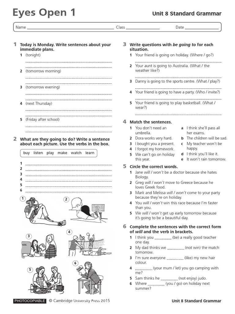 Unit 8 Grammar Standard | PDF | Language Mechanics | Syntax