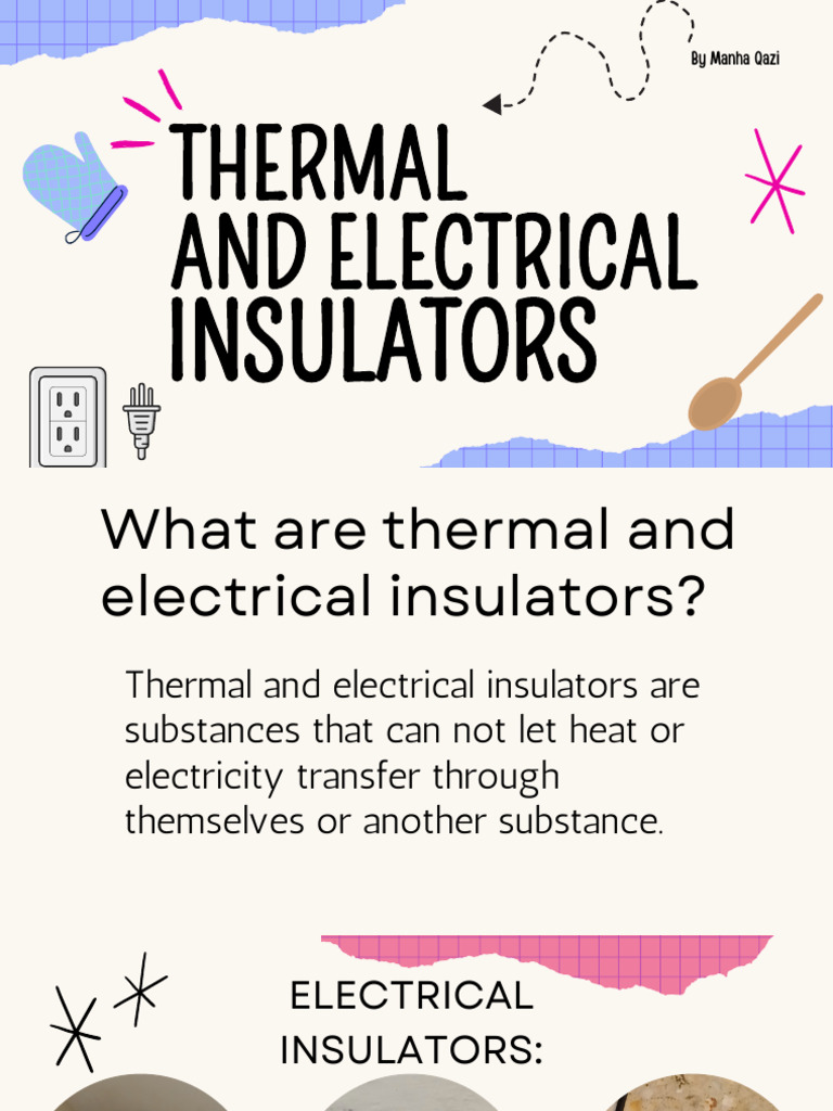 Thermal and Electrical Insulators | PDF