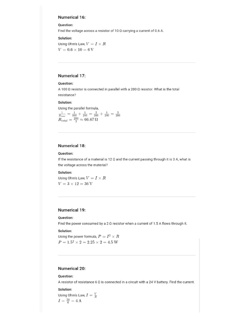 Numerical S | PDF