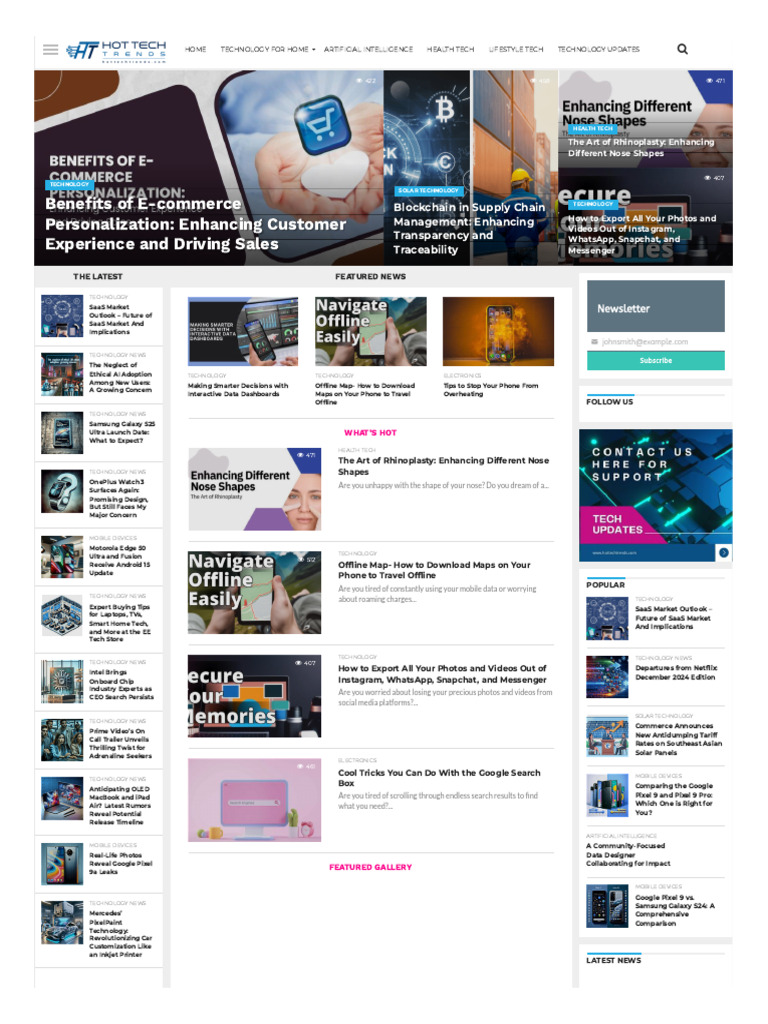 Hottechtrends Com | PDF | Smartphone | Android (Operating System)