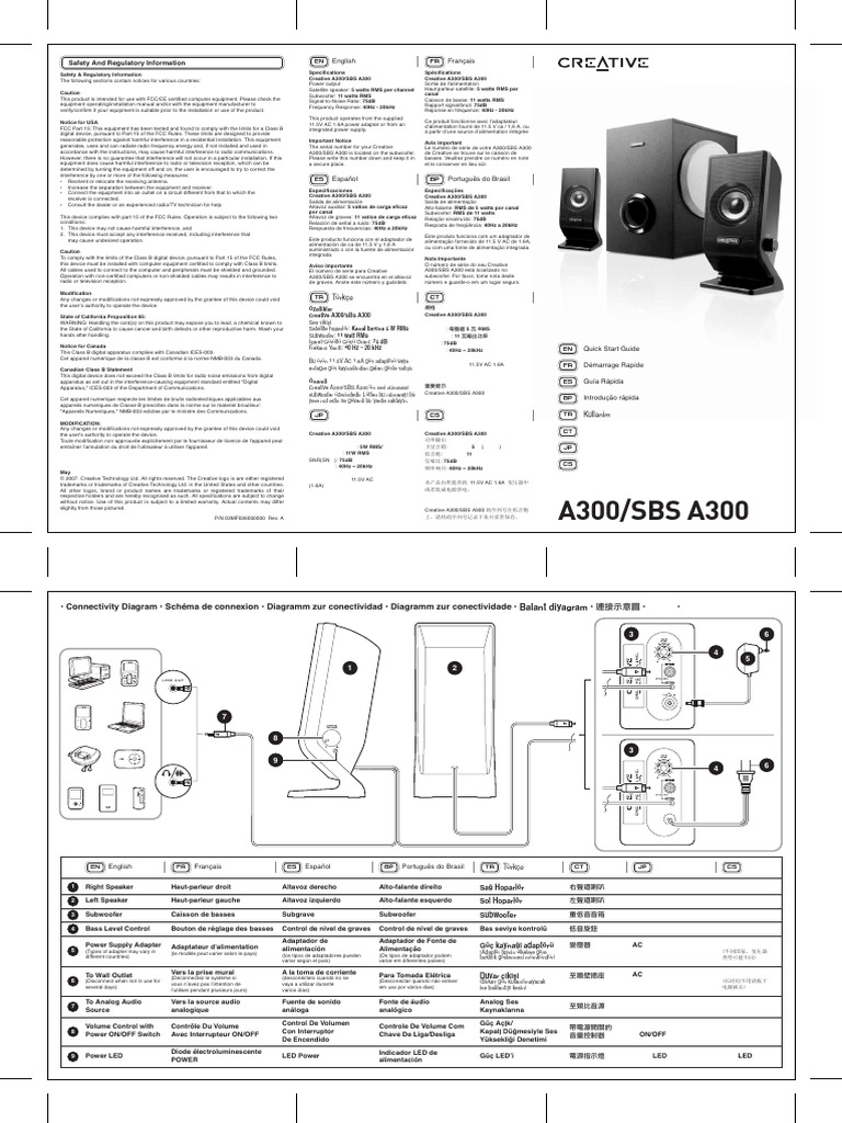 Creative Speaker | PDF | Sound Production Technology | Telecommunications