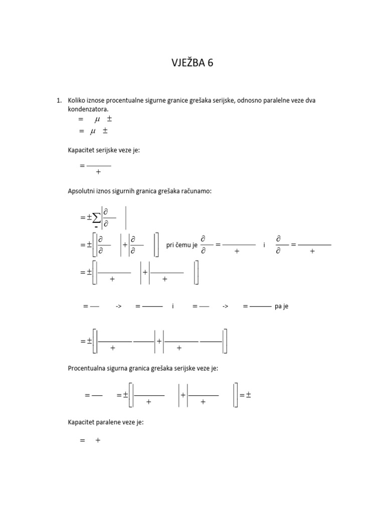 Vjezba 6 | PDF