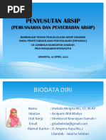 Perka ANRI No.37 Tahun 2016 Tentang Pemusnahan Arsip | PDF | Griya & Taman | Sains & Matematika