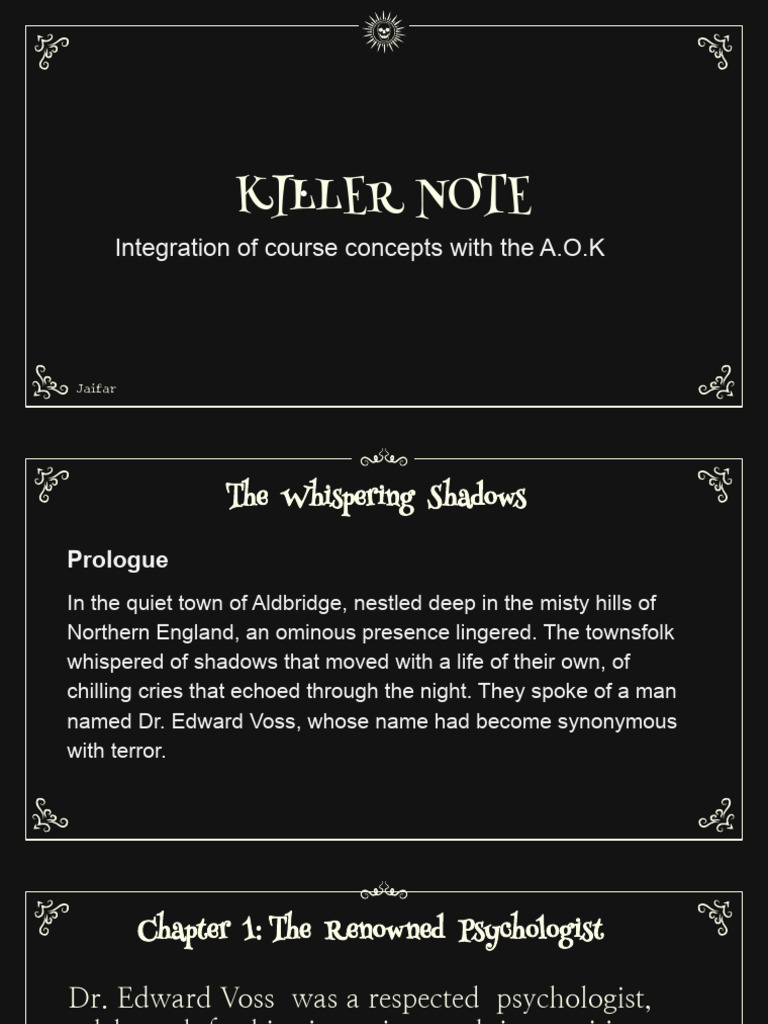 Integration of Course With AOK - Jaifar | PDF | Psychology