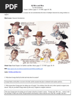 Of Mice and Men Idioms | PDF