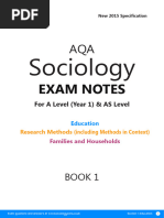 AS Sociology Book Part 1 Education | PDF