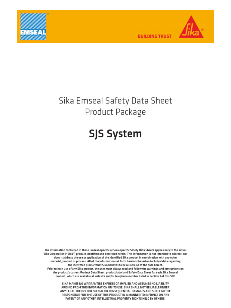 Sjs Seismic Joint System Sds Package Seismic Expansion Joint Floors Decks Emseal | PDF ...
