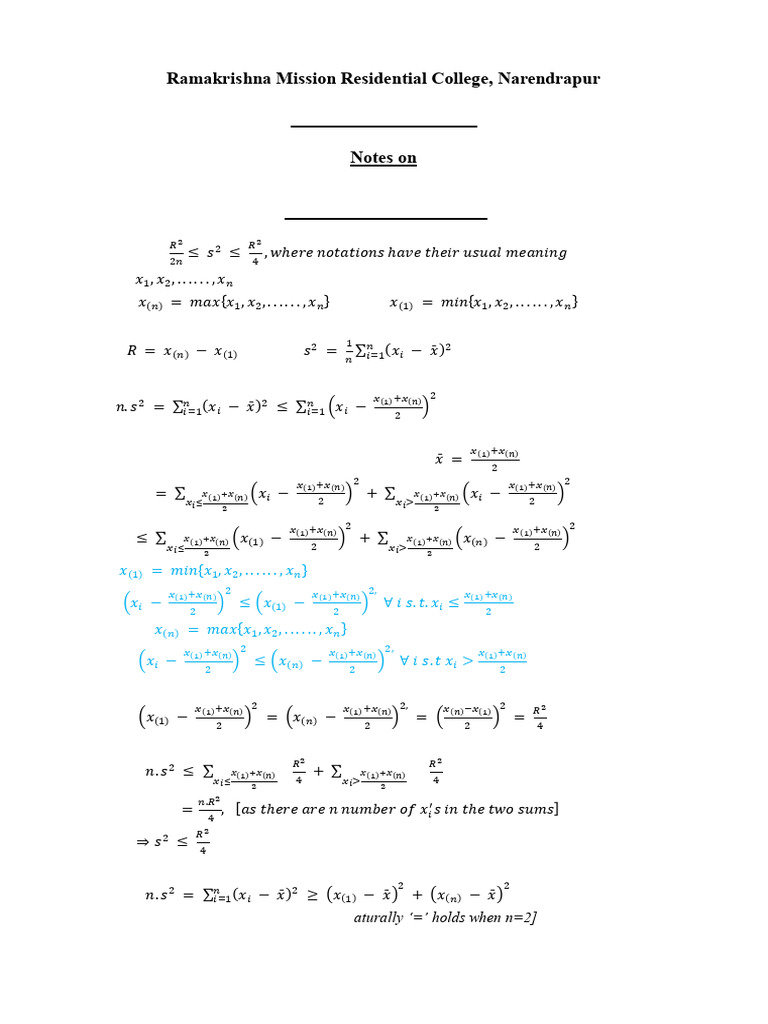 Dispersion 2 | PDF | Variance | Probability Theory