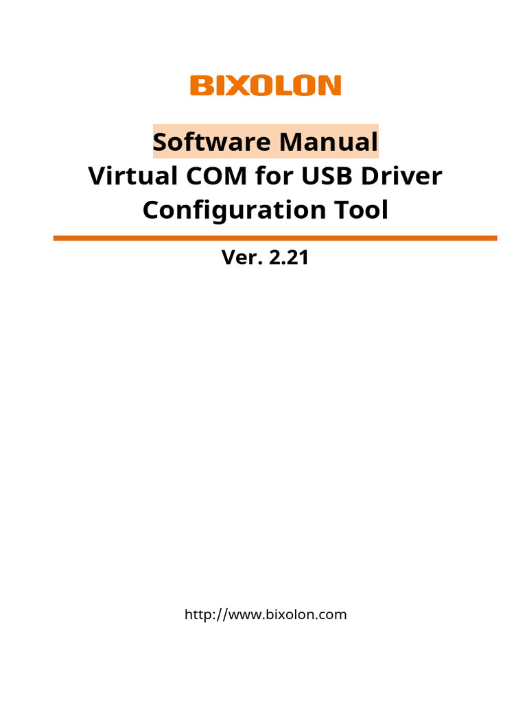 Manual_VCOM4USB_ENG_V2.21 | PDF | Microsoft Windows | Device Driver
