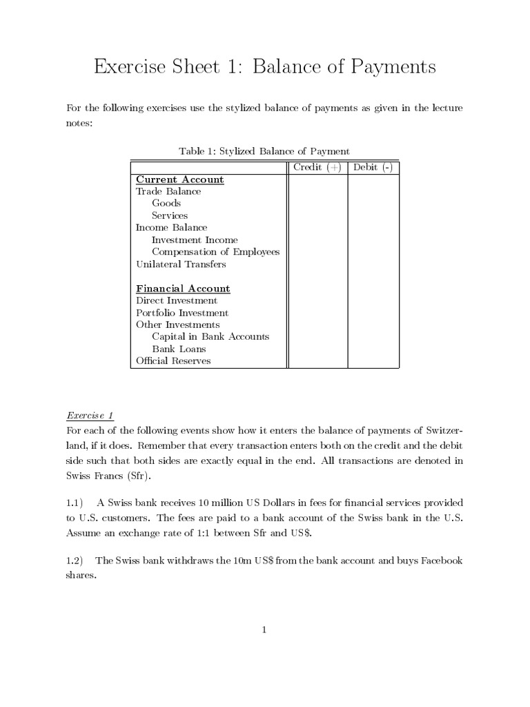 Chapter 07 - Pratical Questions | PDF | Banks | Swiss Franc