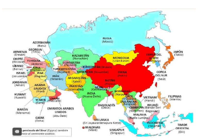 Asia Division Politica | PDF