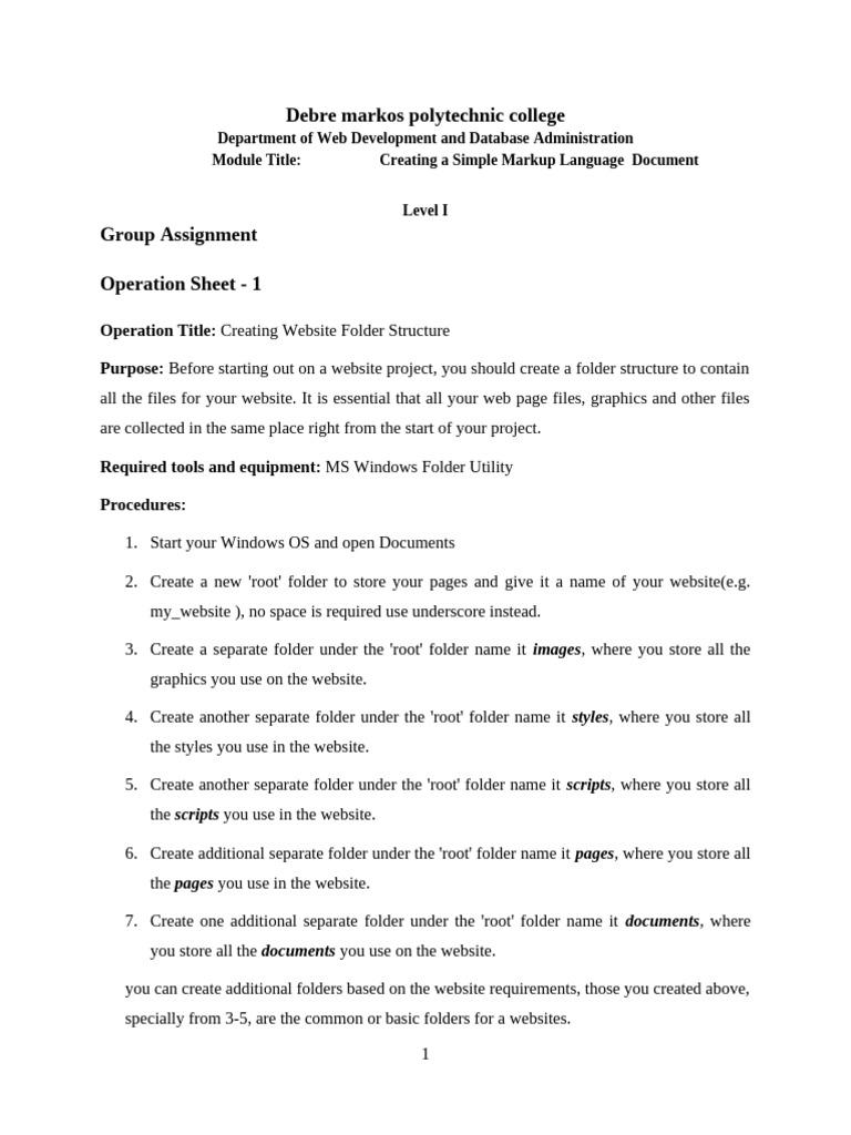 Group Assignment | PDF | Html | Html Element Group Assignment | PDF | Html | Html Element