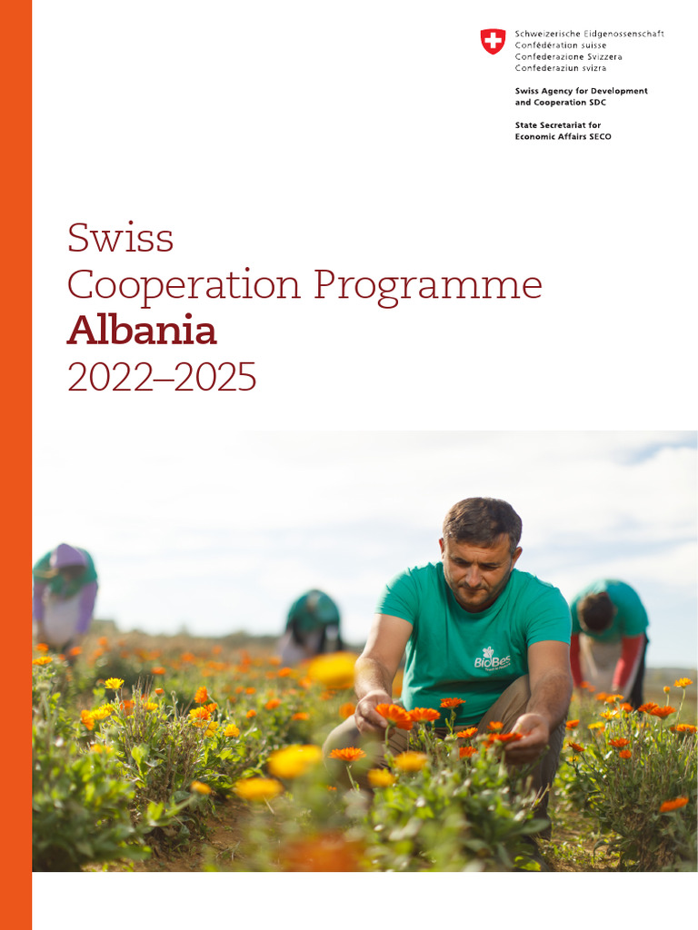 Swiss Cooperation Programme Albania 2022-25 | PDF | Albania | European Union