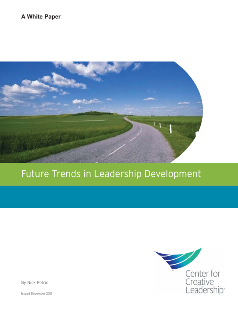Future Trends in Leadership Development | PDF | Leadership | Thought