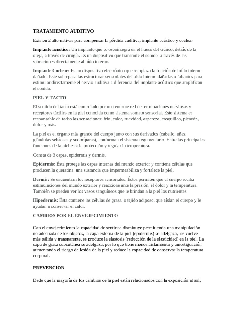 Expo Geronte | PDF | Piel | Gusto
