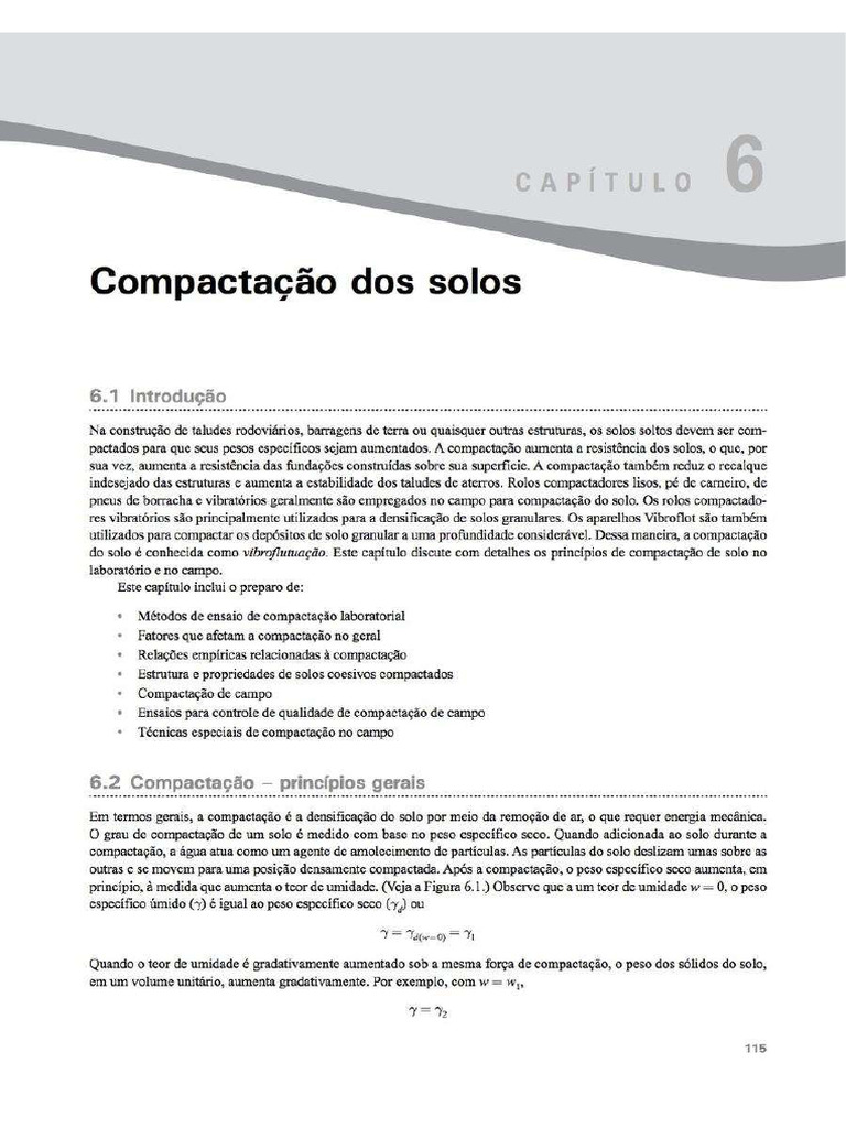 Material - Compactação - Eng. Civil | PDF