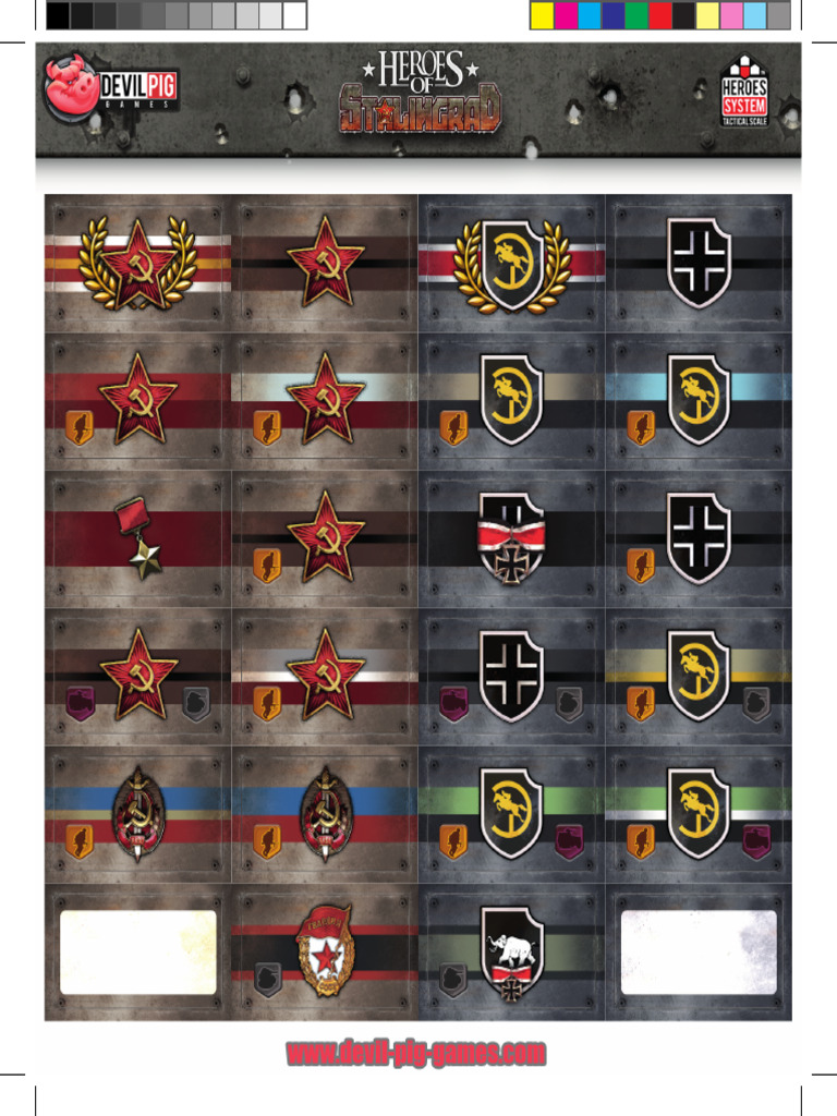 Heroes of Stalingrad Stickers | PDF