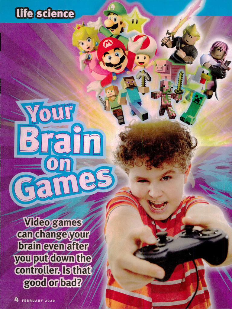 Video Games: Brain Benefits and Risks | PDF | Brain | Nervous System