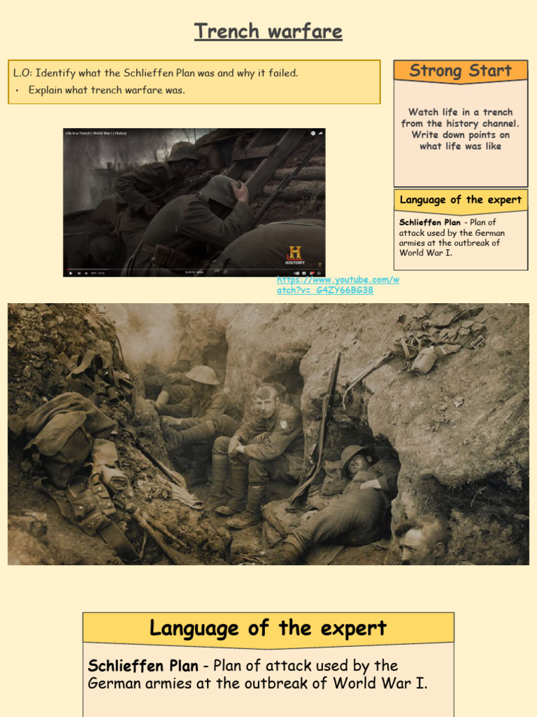 9) Trench Warfare Introduction | PDF | Trench Warfare | European ...