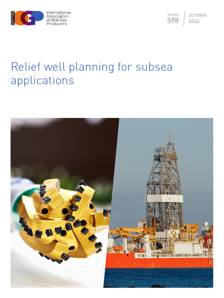 IOGP 598 Relief Well Planning for Subsea Applications | PDF | Blowout ...