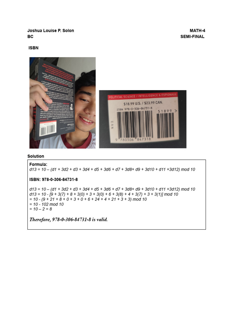 Solon Math4 Semifinal | PDF