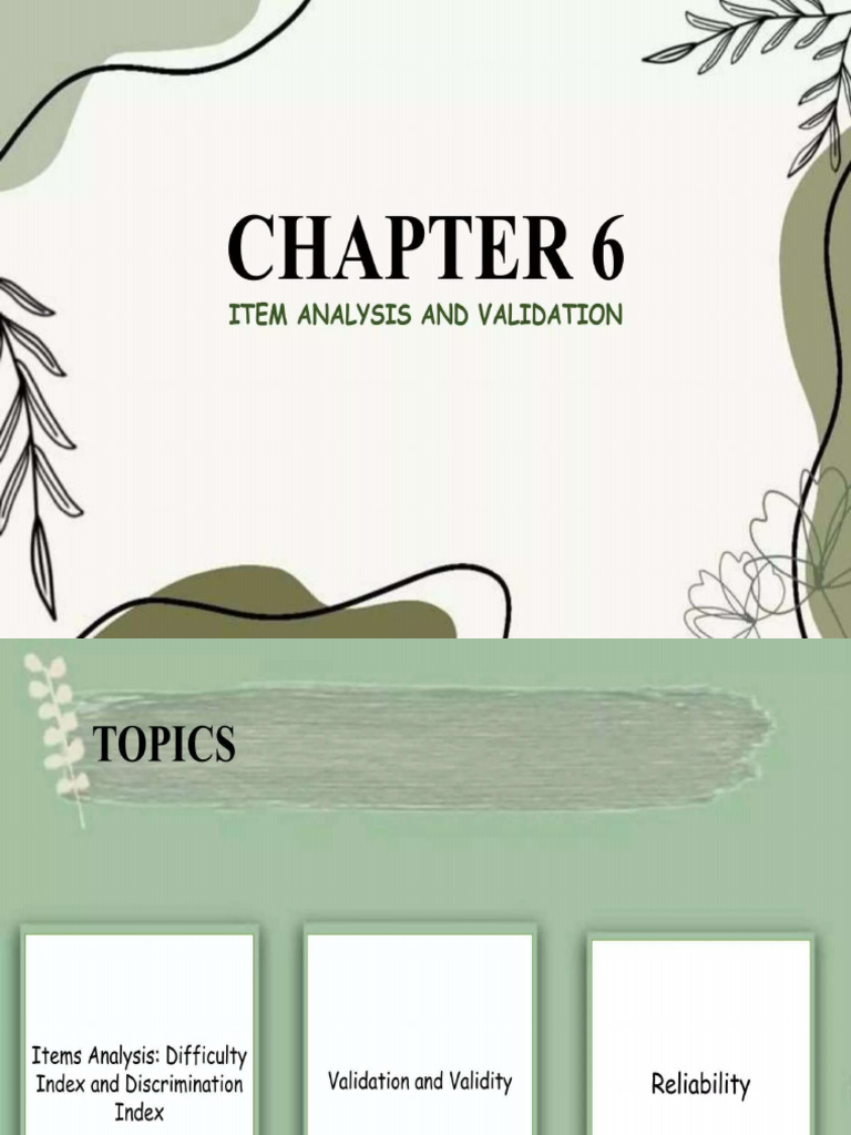 Lesson 6 Assessment Of Learning 1 Pdf