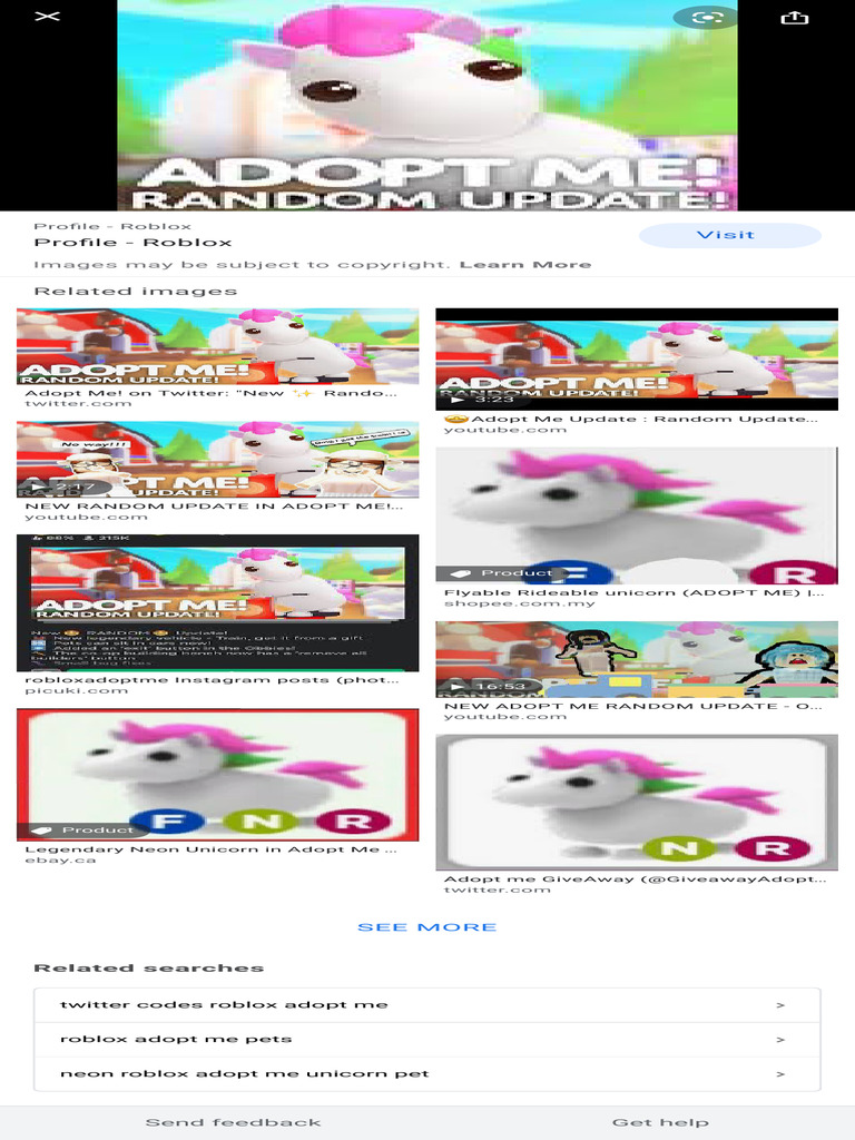 Roblox Adopt Me - Google Search | PDF