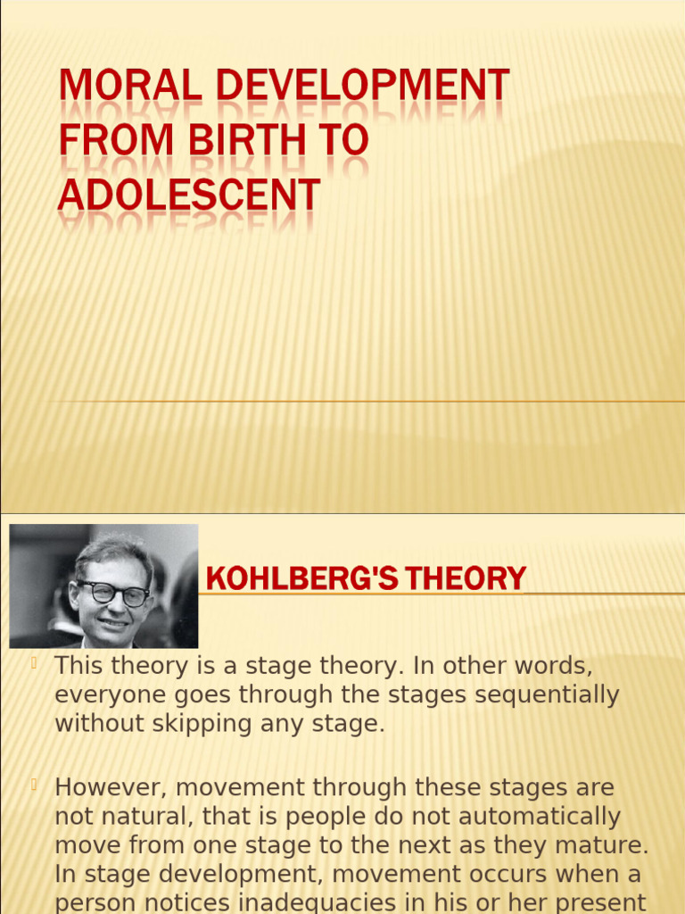 Stages of Moral Development Explained | PDF | Liberal Arts Education ...