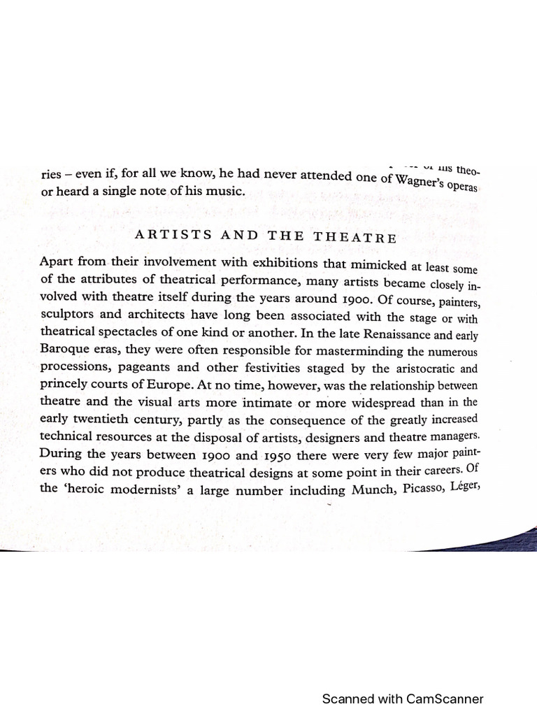 Artists and The Theather - Peter Vergo Music of Painting - Alfred ...