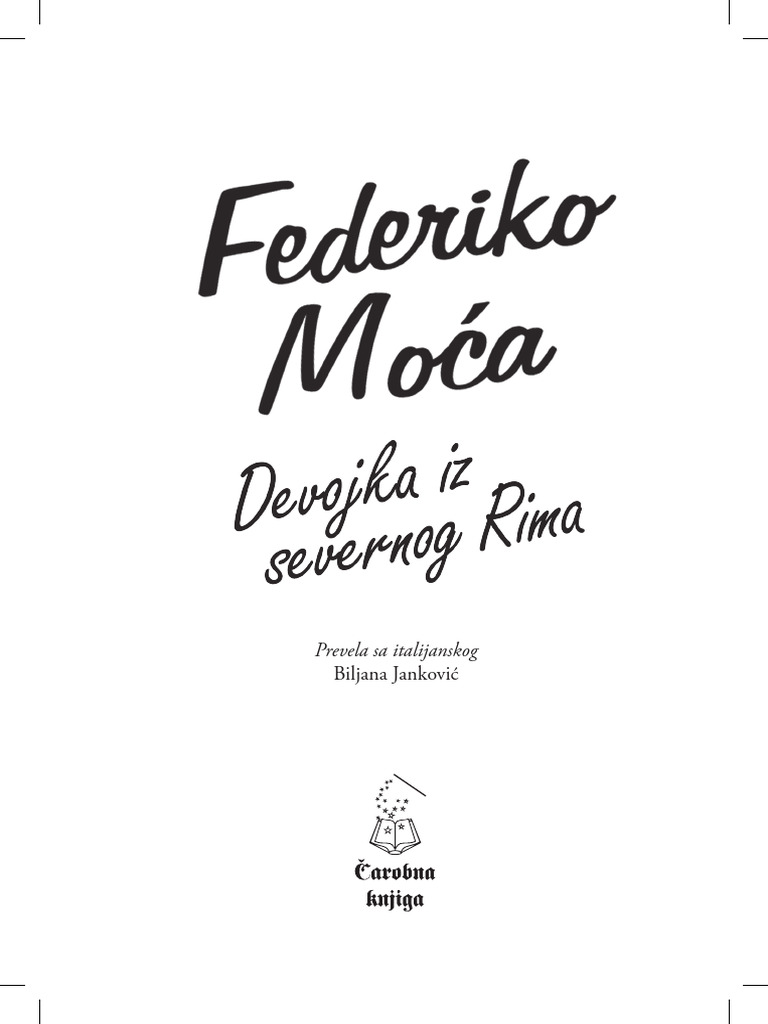 Devojka Iz Severnog Rima Prelistavanje | PDF