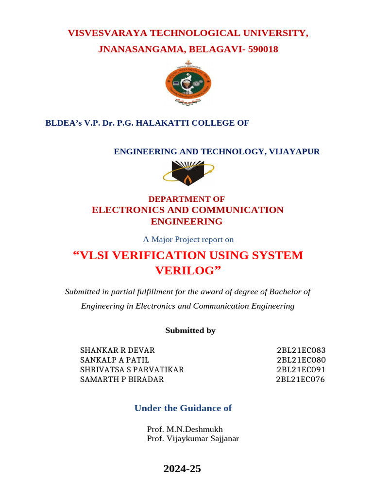 major projet report | PDF | Formal Verification | Central Processing Unit