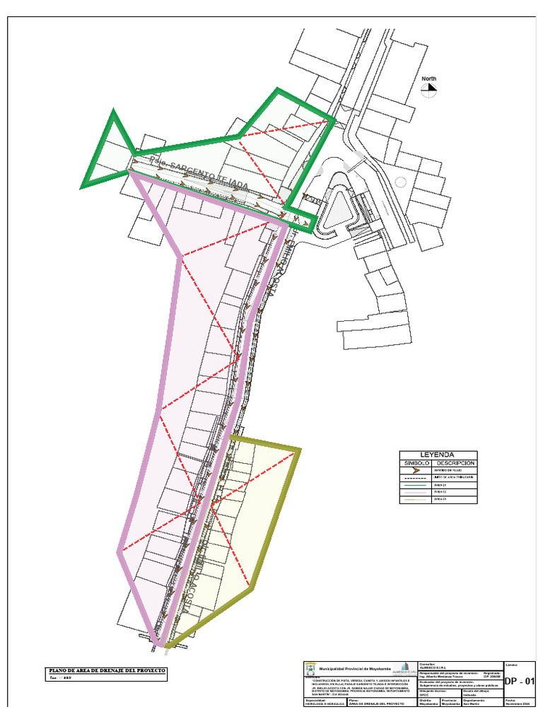 11.19 Plano de Area de Drenaje | PDF