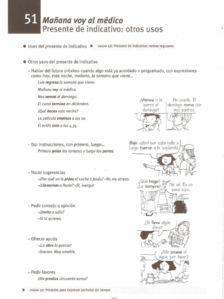 A-Presente Del Indicativo Otros Usos 3 | PDF
