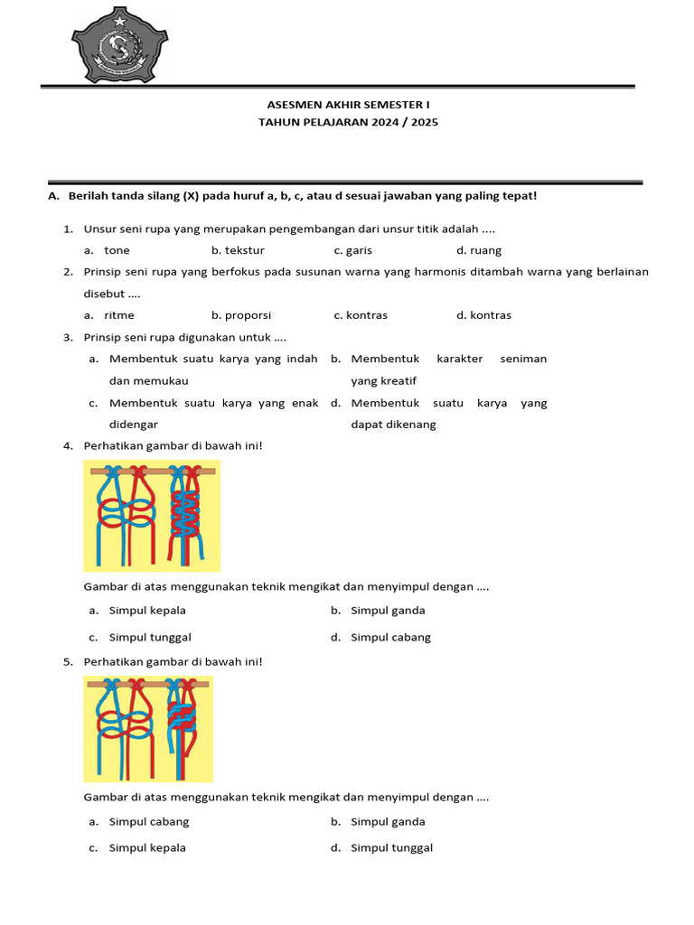 AAS 1 SBdP Kelas 5 | PDF