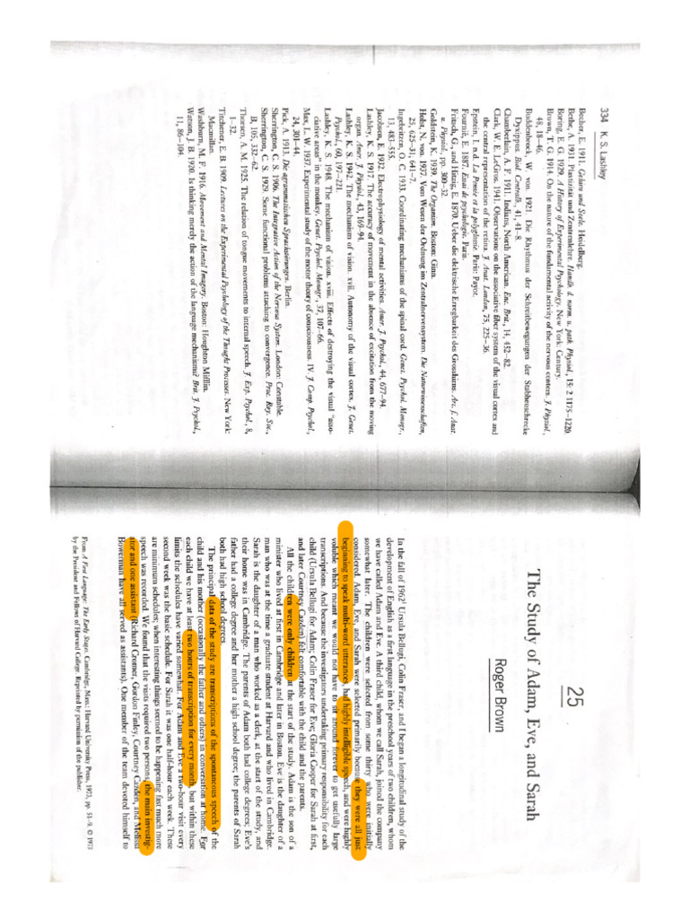 Brown The Study of Adam Eve and Sarah in Lust and Foley | PDF