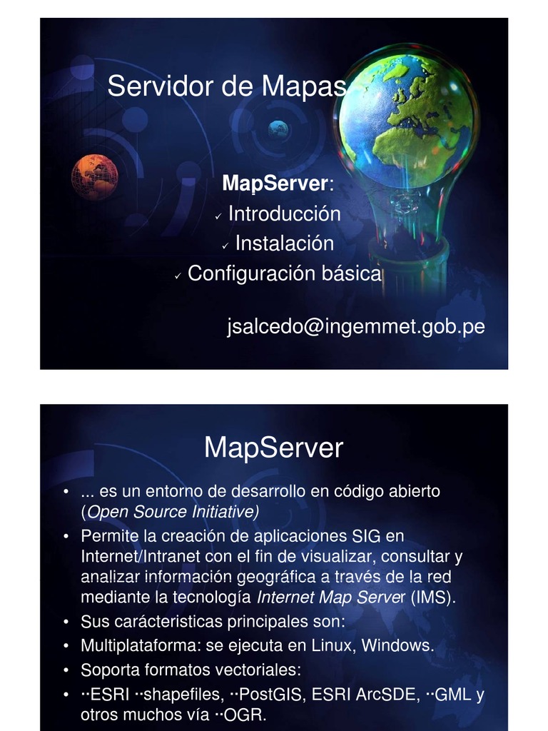 Map Server | PDF | Servidor HTTP Apache | Php